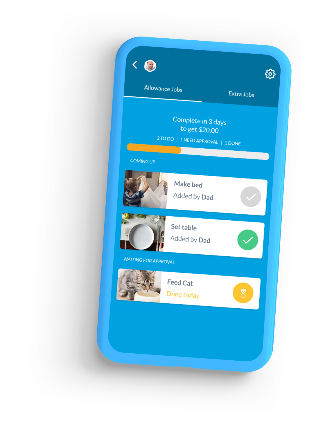 Chore App - RoosterMoney